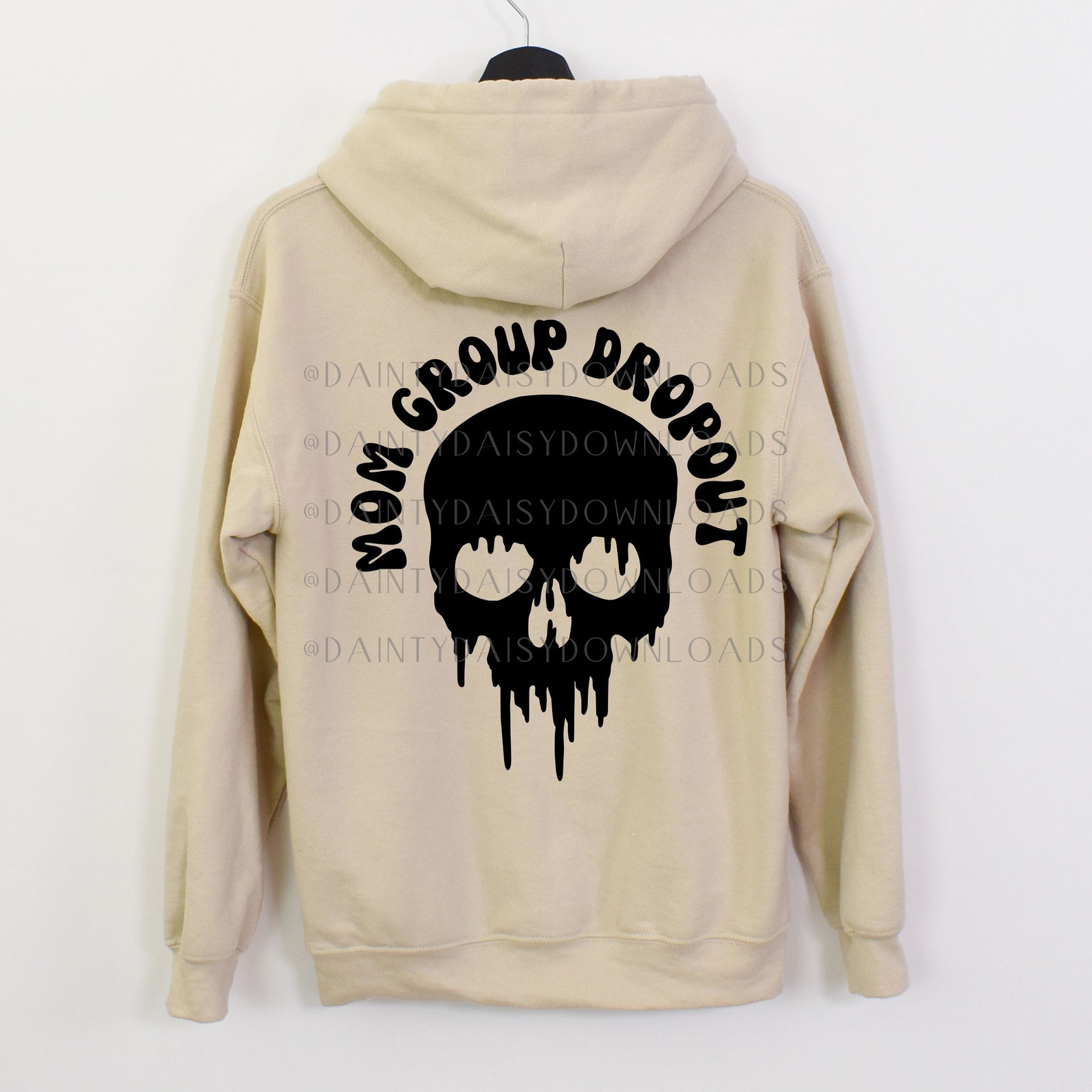 Mom Group Drop Out Bundle - SVG Digital Files, Skull Drip, Groovy Font ...