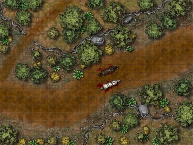 Lost Mine of Phandelver Map, Goblin Arrows, Goblin Ambush, Dnd Maps ...