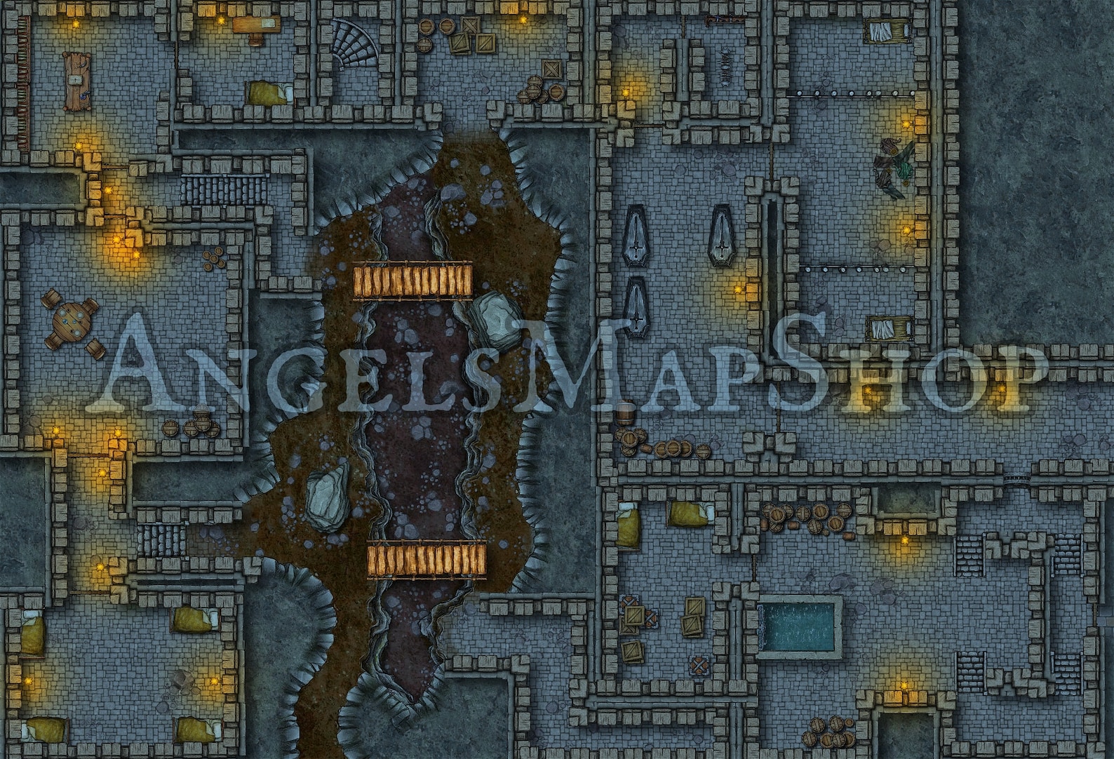 Lost Mine of Phandelver Map, Goblin Arrows, Redbrand Hideout, Dnd Maps ...