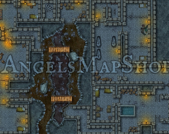Lost Mine of Phandelver Goblin Arrows, Map, Cragmaw Castle Battle Map ...