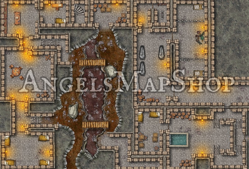 Lost Mine of Phandelver Map, Goblin Arrows, Redbrand Hideout, Dnd Maps ...