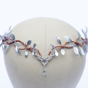Tiara Elven Circlet Fairy Crown Halloween Headpiece Fantasy Tiara - Etsy