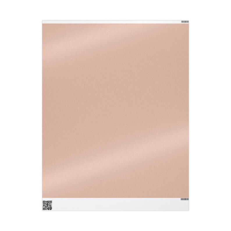 Whisper Pink Wrapping Paper| Solid Pastel Pink Gift Paper Roll| Easter ...