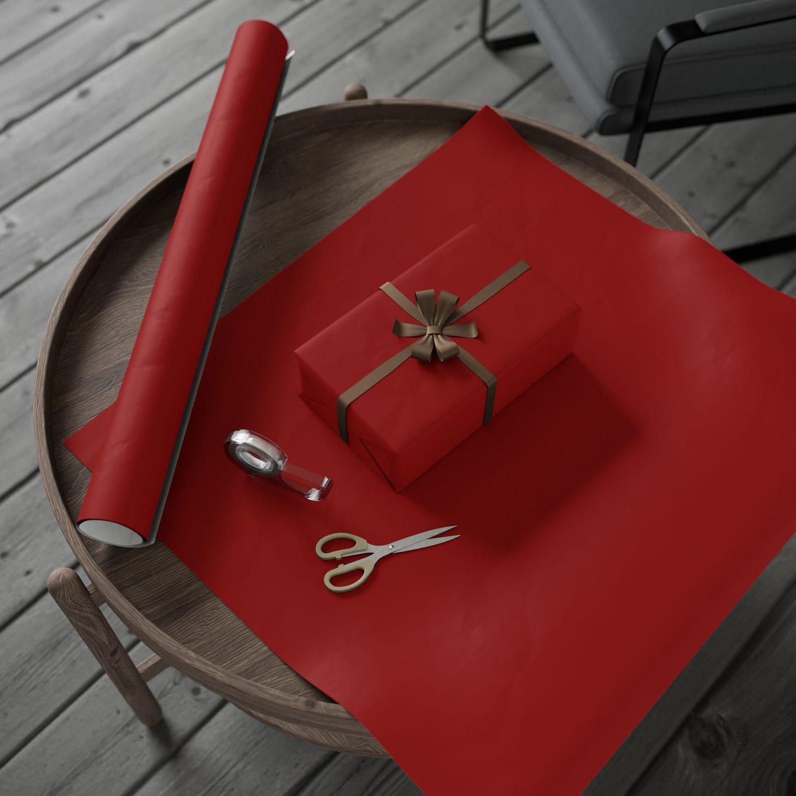 Crimson Red Wrapping Papers| Elegant Dark Red Wrapping Paper|christmas ...