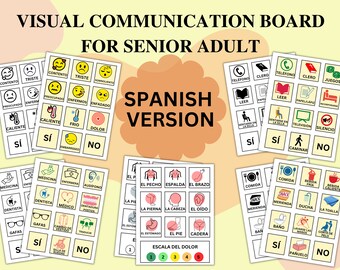 Communication Cards for Seniors - Etsy