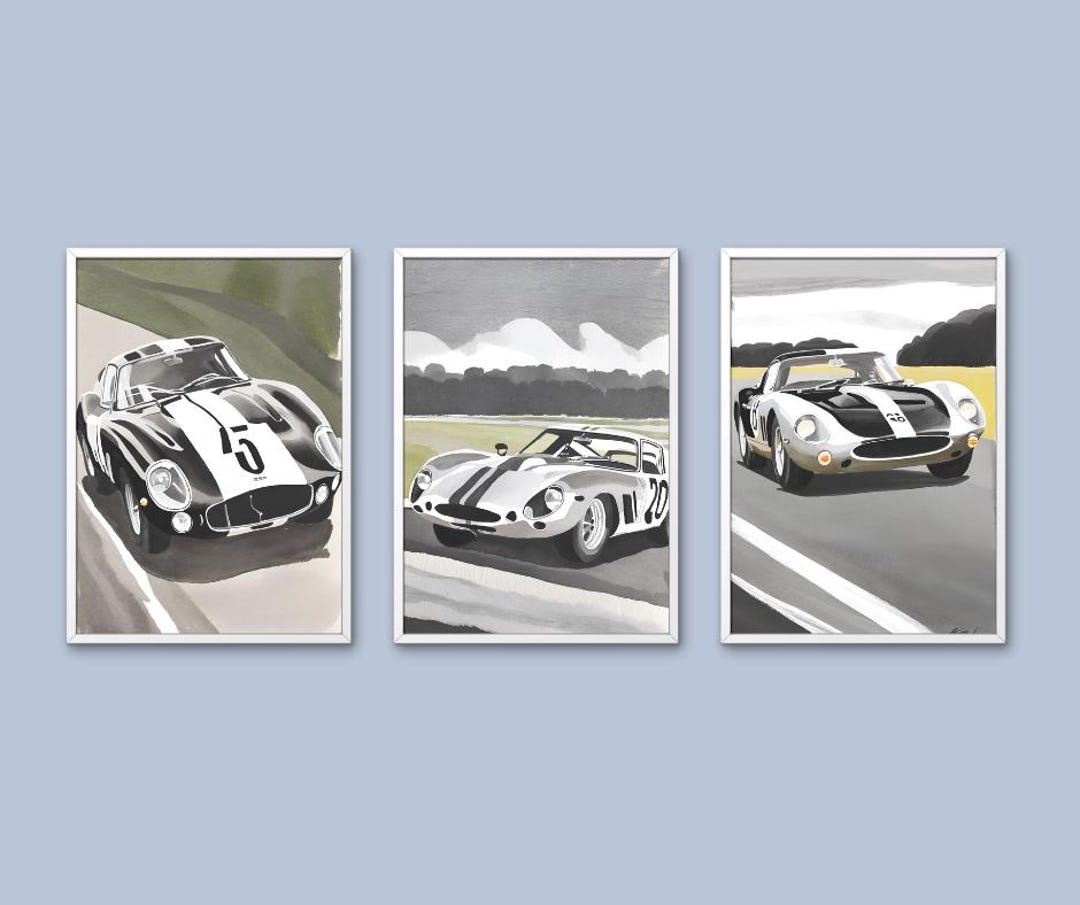Classic Car Digital Download Prints - Vintage Automotive Art Prints ...