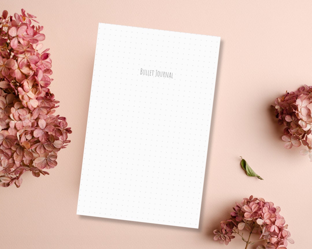 Bullet Journal, Bujo, Pre-made Bullet Journal, Pre-made Bujo, Bullet ...