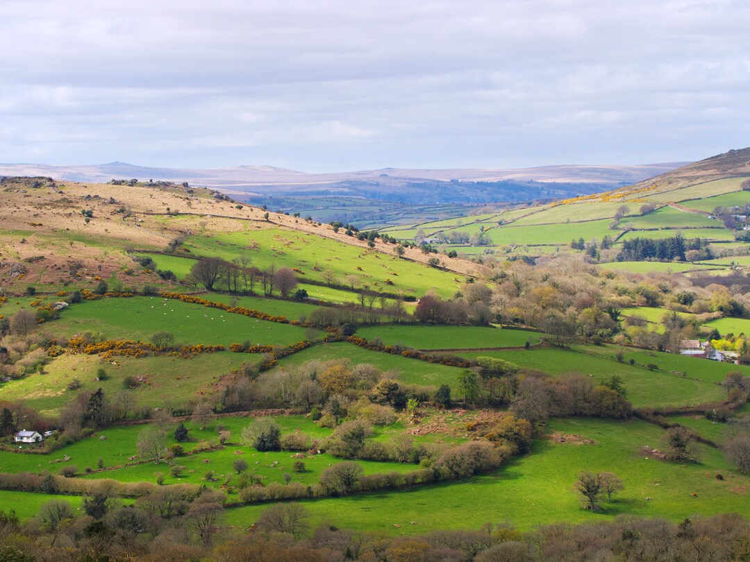 DARTMOOR GREETING CARD, Dartmoor Landscape, Dartmoor National Park ...