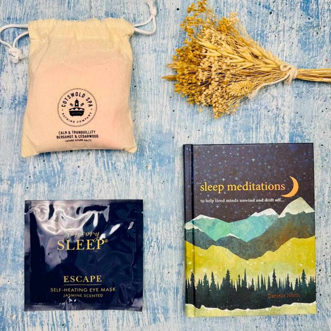 Sleep Meditation Wellness Box - Etsy