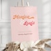 Retro Wedding Welcome Sign Template - Pink and Orange Welcome Sign, 70s ...