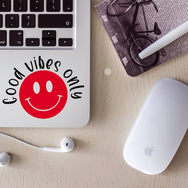 Smiley Face Car Bumper Sticker - Etsy Australia