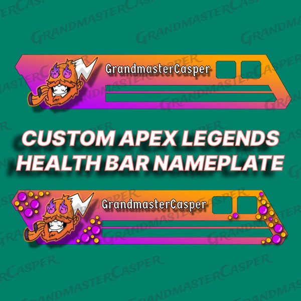 Health Bar Overlay - Etsy
