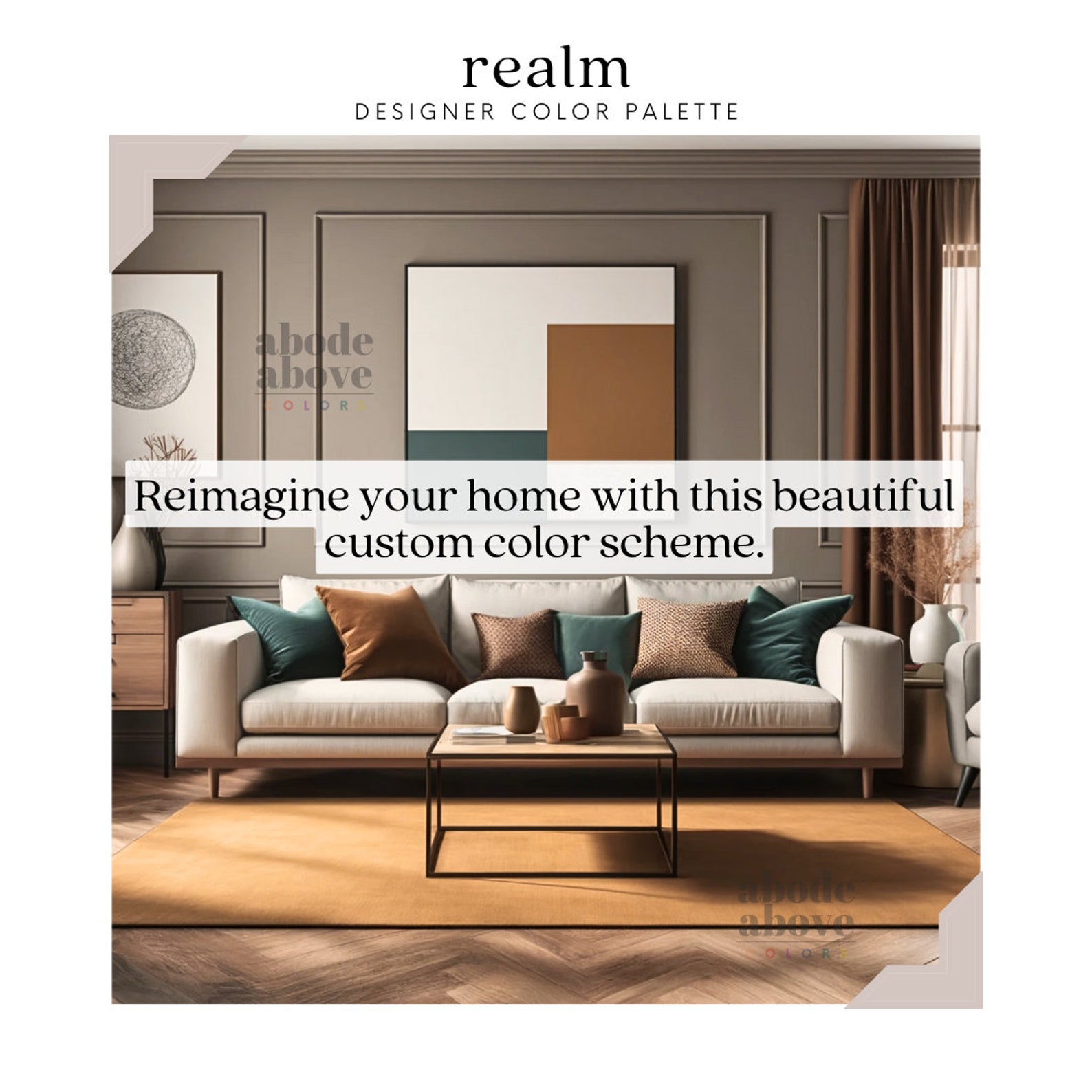 Realm Home Color Palette Sherwin Williams 2024 Whole House Color Scheme ...