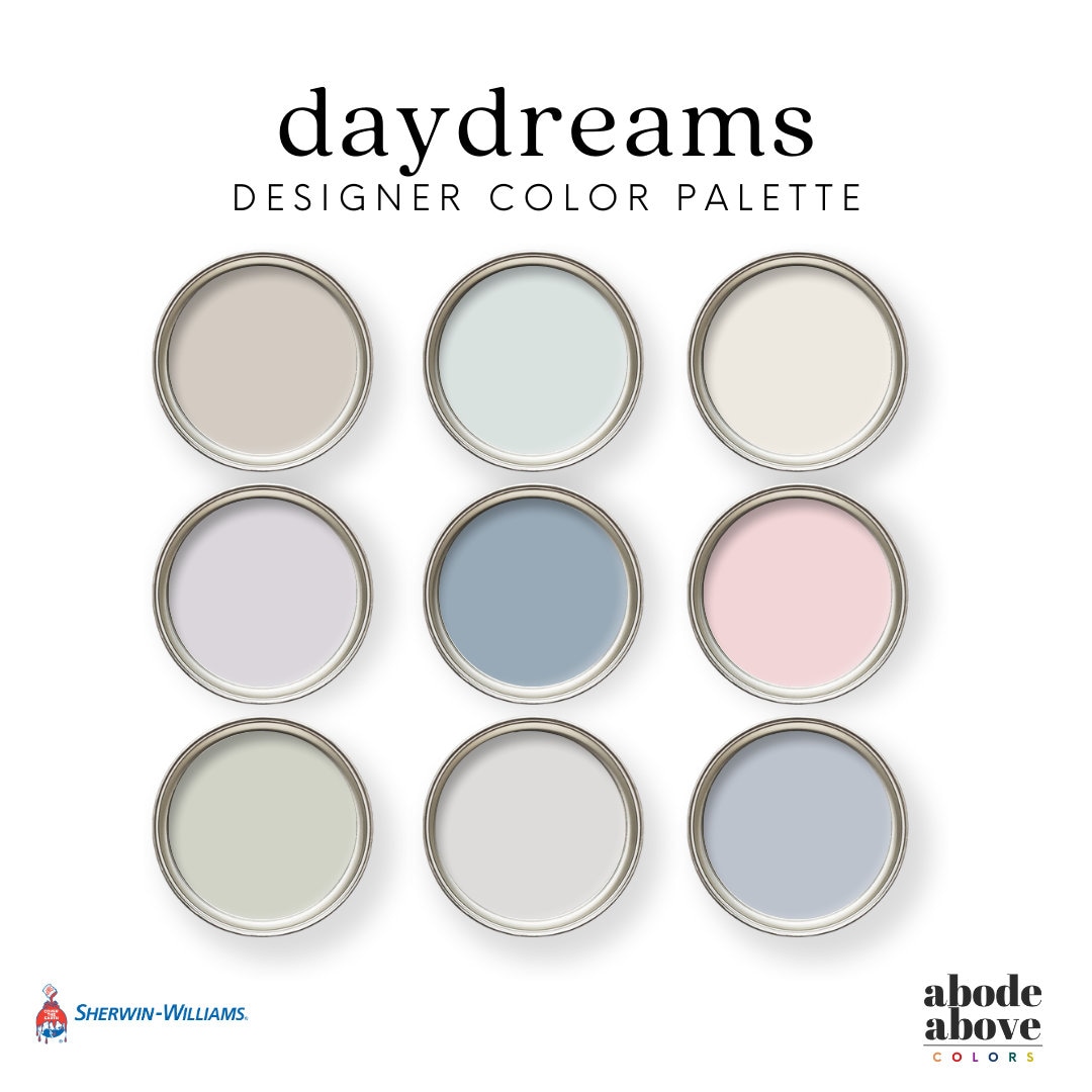 Daydreams - Home Color Palette | Sherwin Williams Whole House Color ...
