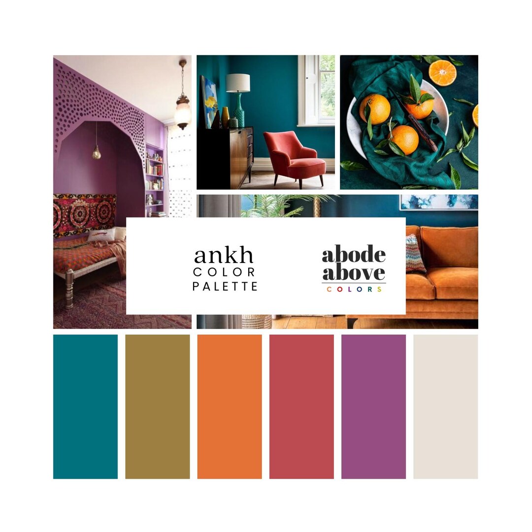 Ankh - Home Farbpalette | Sherwin Williams Farbschema für das ganze Haus | Interior Farbmuster ...