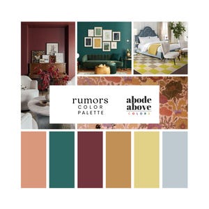 Rumors - Home Color Palette | Sherwin Williams Whole House Color Scheme ...