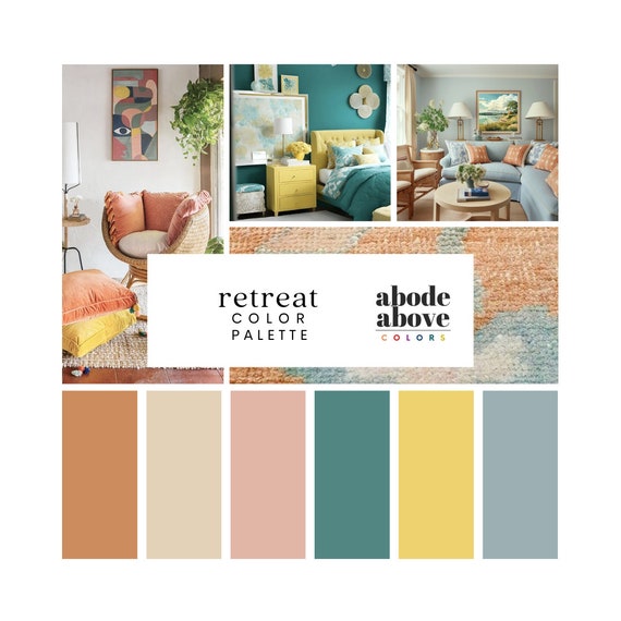 Paint color palette combinations store
