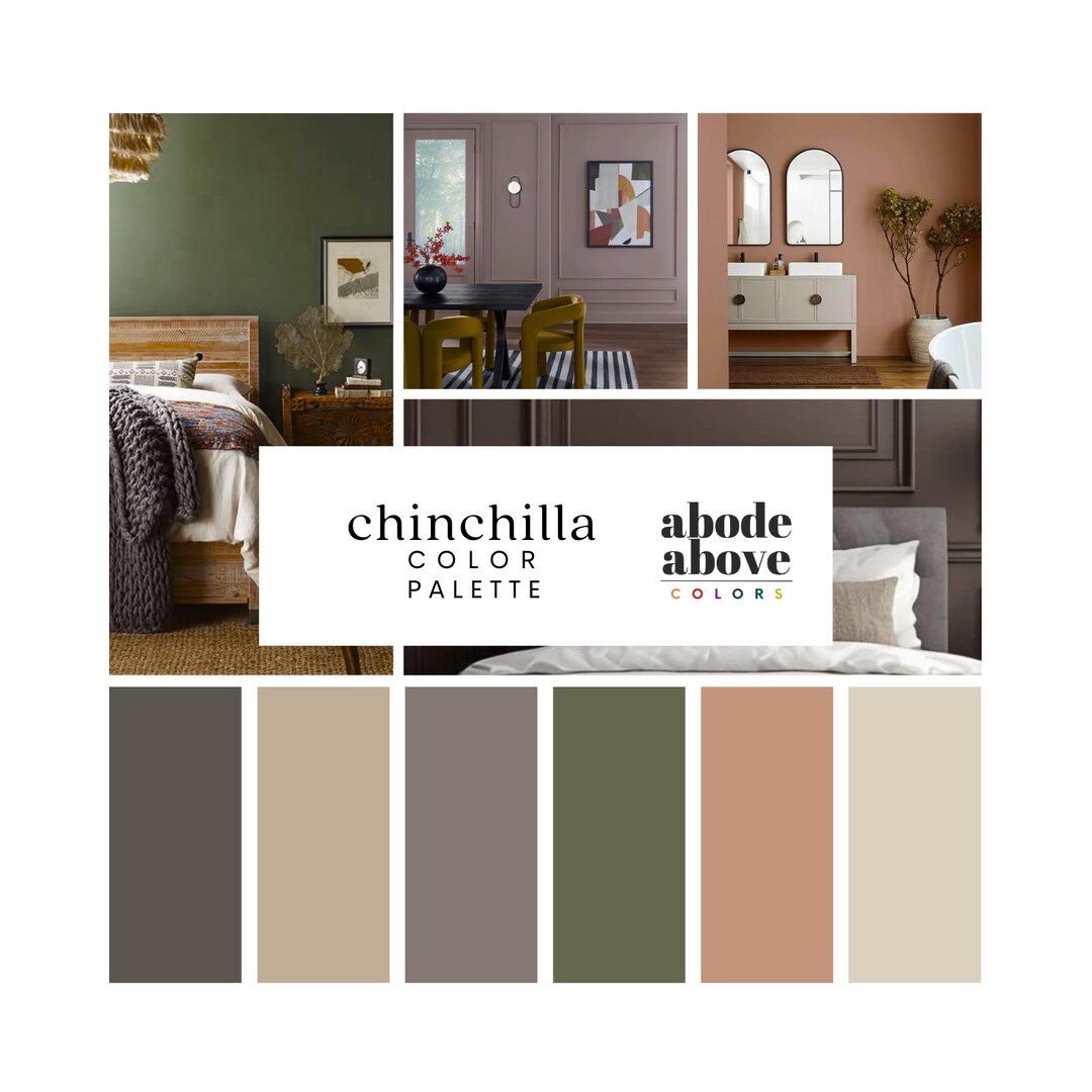 Chinchilla - Home Color Palette | Sherwin Williams Whole House Color ...