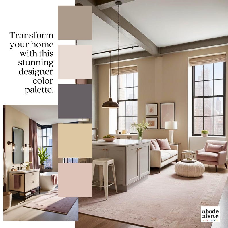 Warmstone - Home Color Palette | Sherwin Williams Whole House Color ...
