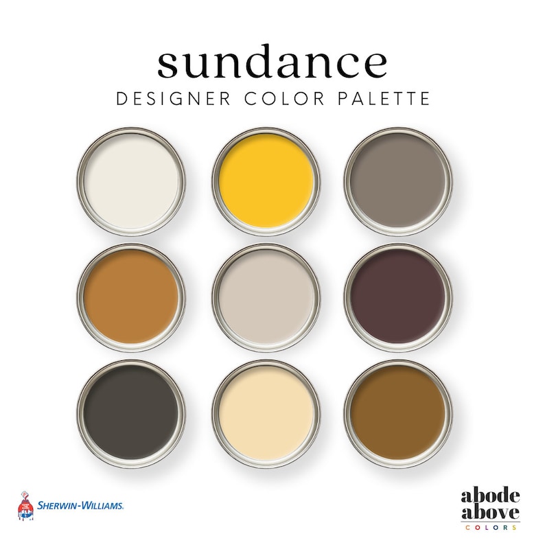 Sundance - Home Color Palette | Sherwin Williams Whole House Color ...