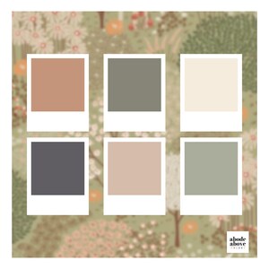 Jasmine Tea - Home Color Palette | Sherwin Williams Whole House Color ...