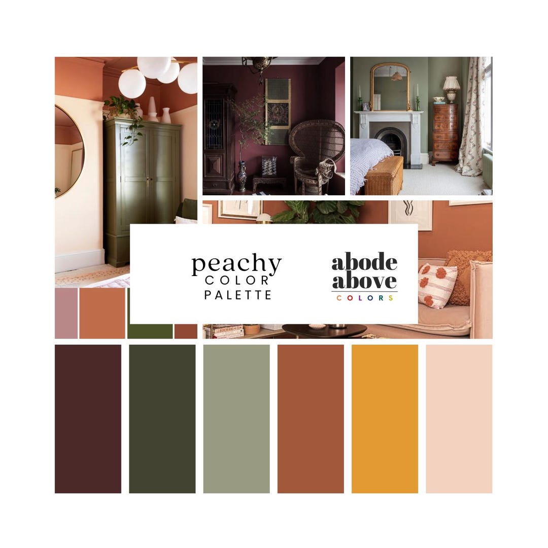 Peachy - Home Color Palette | Sherwin Williams Whole House Color Scheme ...
