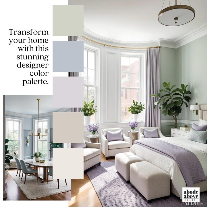 Daydreams - Home Color Palette | Sherwin Williams Whole House Color ...