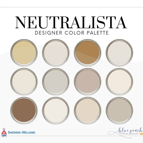 Rustic Procreate Color Palette Hex Color Codes Brown Tan Etsy