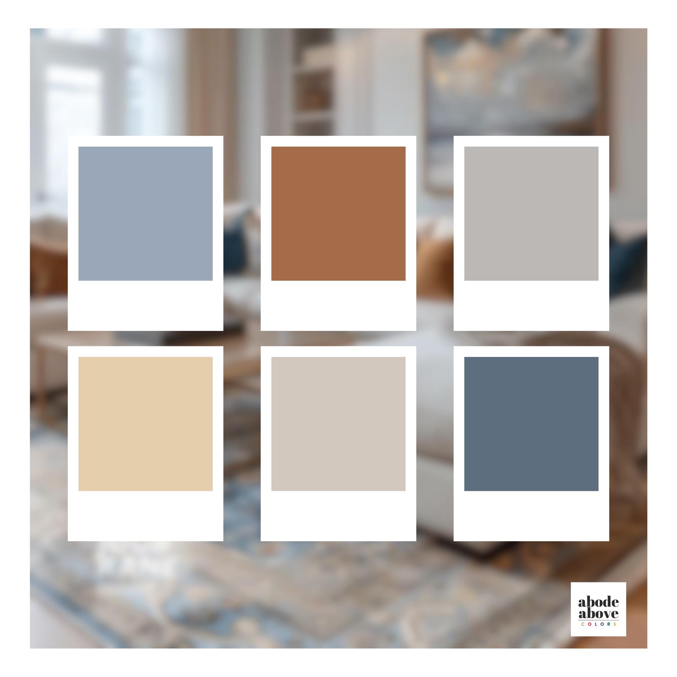 Restful - Home Color Palette | Sherwin Williams Whole House Color ...