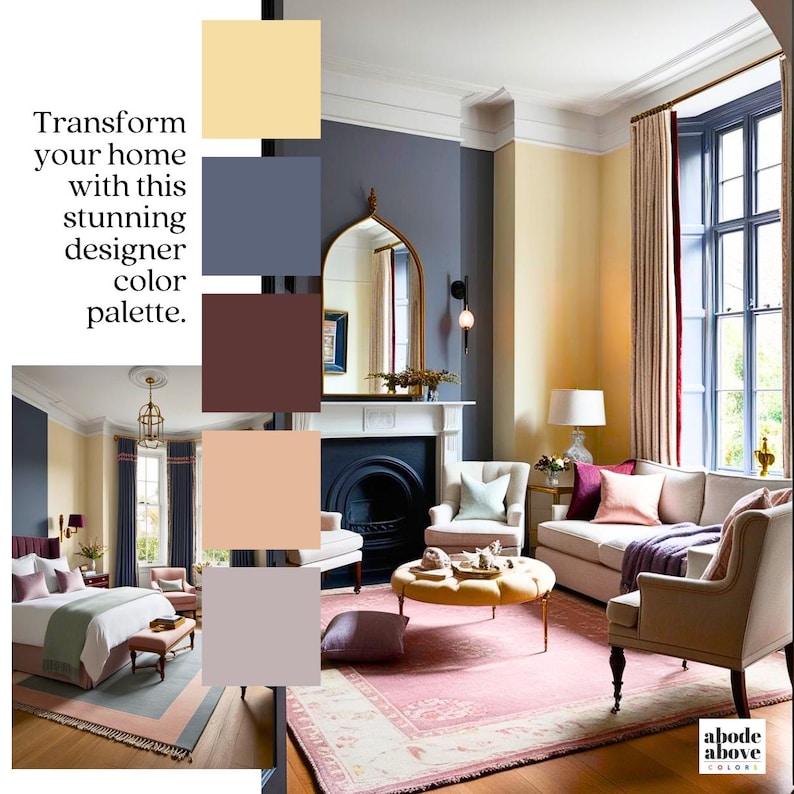 Dusk - Home Color Palette | Sherwin Williams 2025 Whole House Color ...