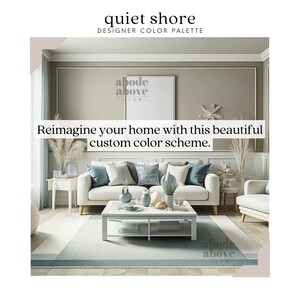 Quiet Shore Home Color Palette Sherwin Williams 2024 Whole House Color ...