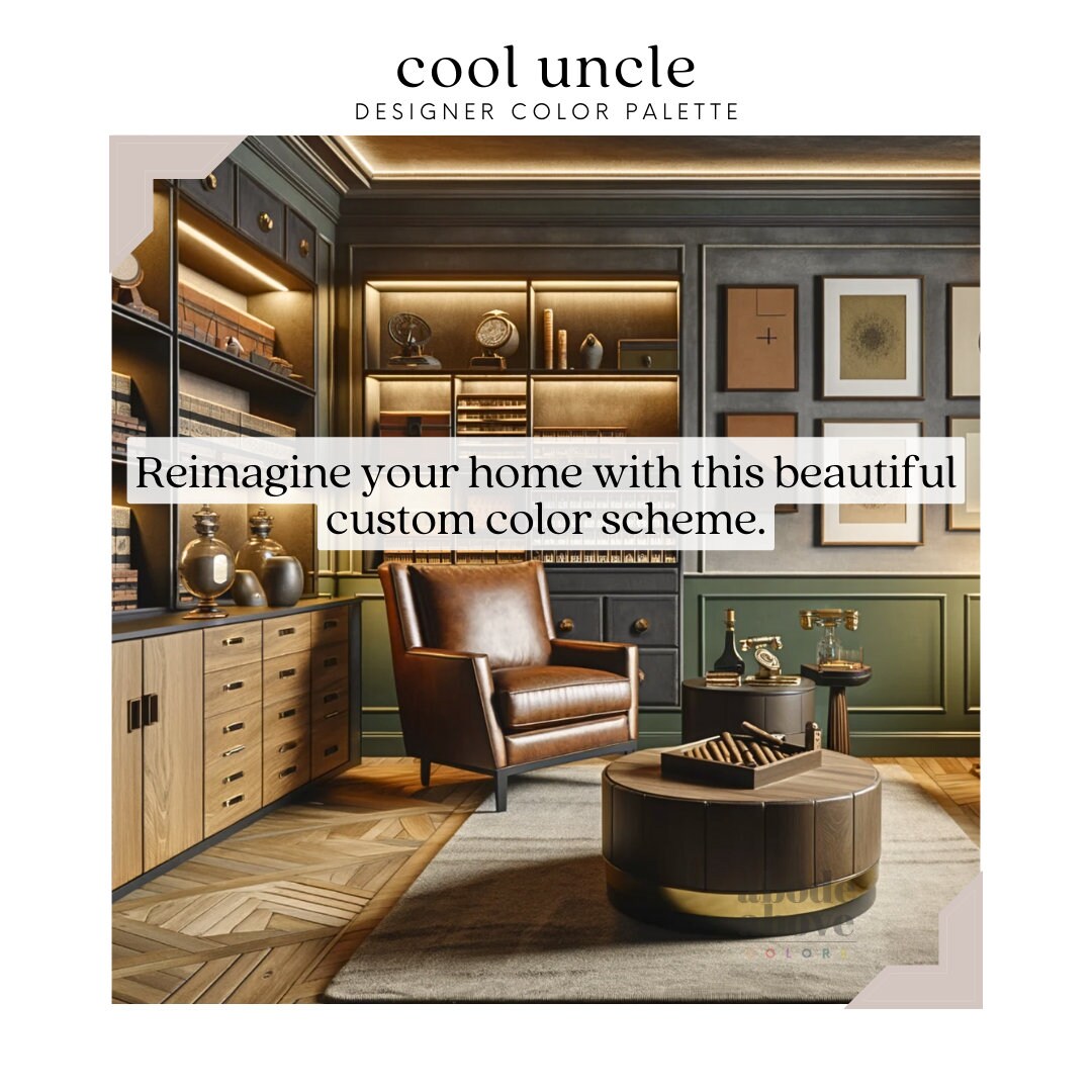 Cool Uncle Home Color Palette Sherwin Williams 2024 Whole House Color ...