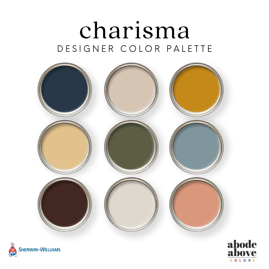 Charisma - Home Color Palette | Sherwin Williams Whole House Color ...