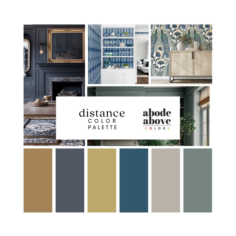 Distance - Home Color Palette | Sherwin Williams Whole House Color ...
