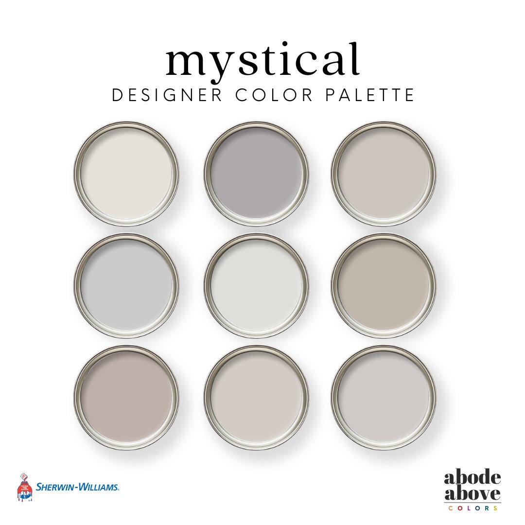 Mystical - Home Color Palette | Sherwin Williams Whole House Color ...