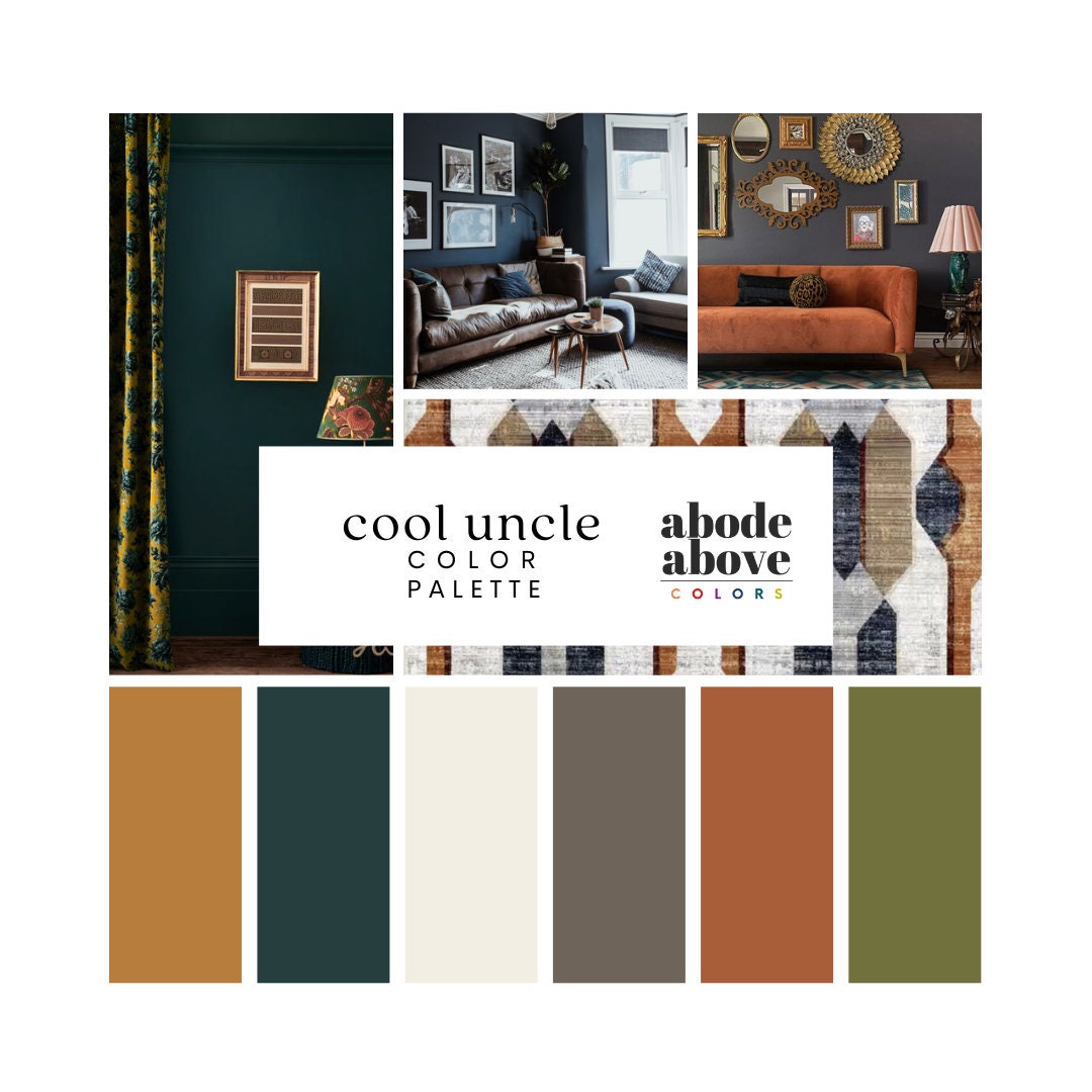Cool Uncle - Home Color Palette | Sherwin Williams Whole House Color ...