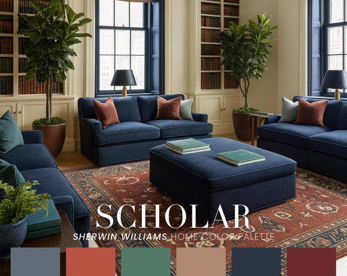 Dublin Home Color Palette | Sherwin Williams Rustic Scheme (PDF) - Etsy ...