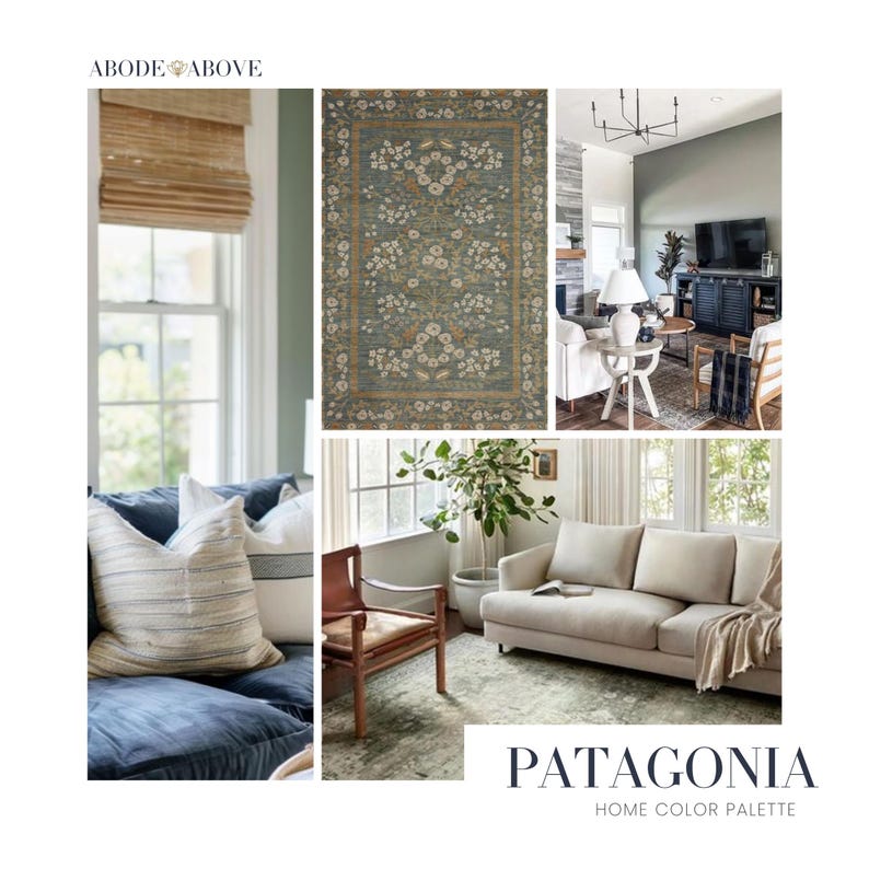 Patagonia Home Color Palette – Sherwin-williams Farmhouse Paint Scheme ...