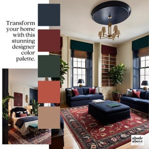 Scholar - Home Color Palette | Sherwin Williams Whole House Color ...
