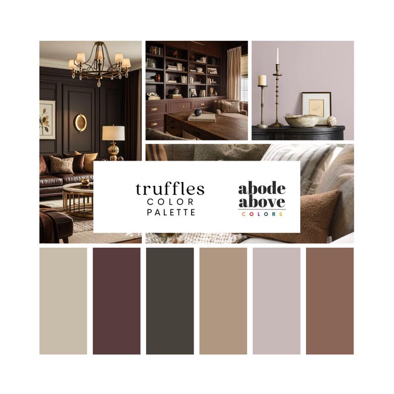 Truffles - Home Color Palette | Sherwin Williams Whole House Color ...