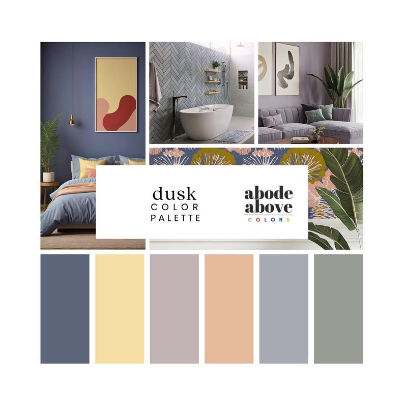 Dusk - Home Color Palette | Sherwin Williams 2025 Whole House Color ...
