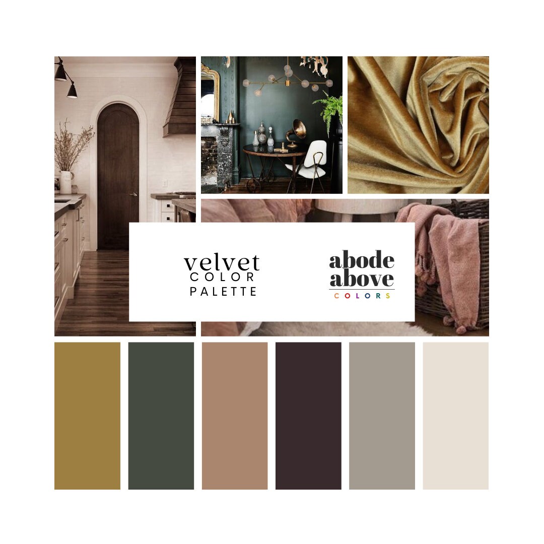 Velvet Home Color Palette Sherwin Williams 2024 Whole House Color ...