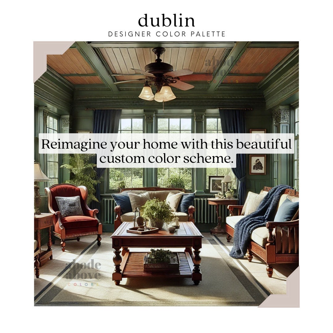 Dublin Home Color Palette Sherwin Williams 2024 Whole House Color ...