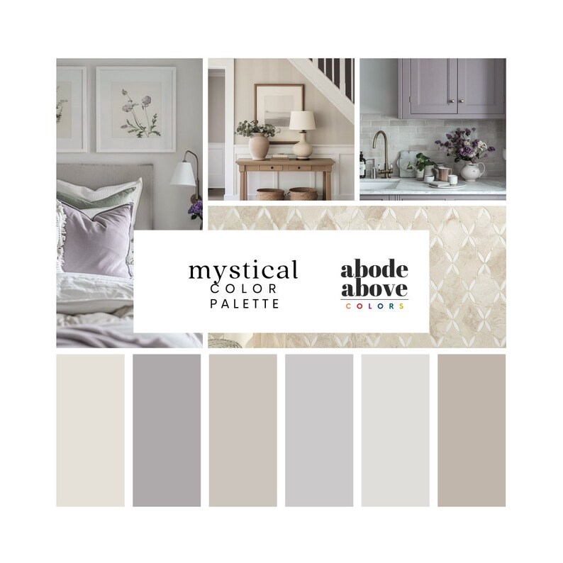 Mystical - Home Color Palette | Sherwin Williams Whole House Color ...