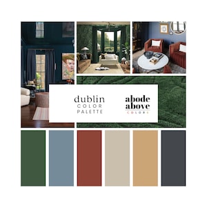 Dublin - Home Color Palette | Sherwin Williams Whole House Color Scheme ...
