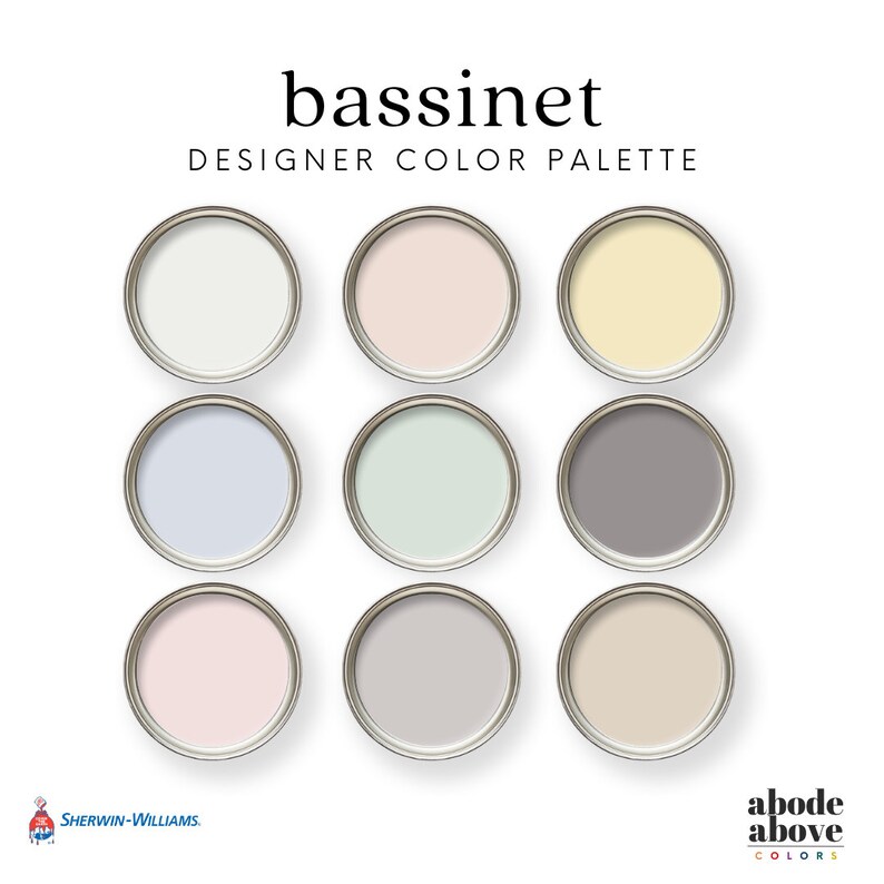 Bassinet - Home Color Palette | Sherwin Williams Whole House Color ...