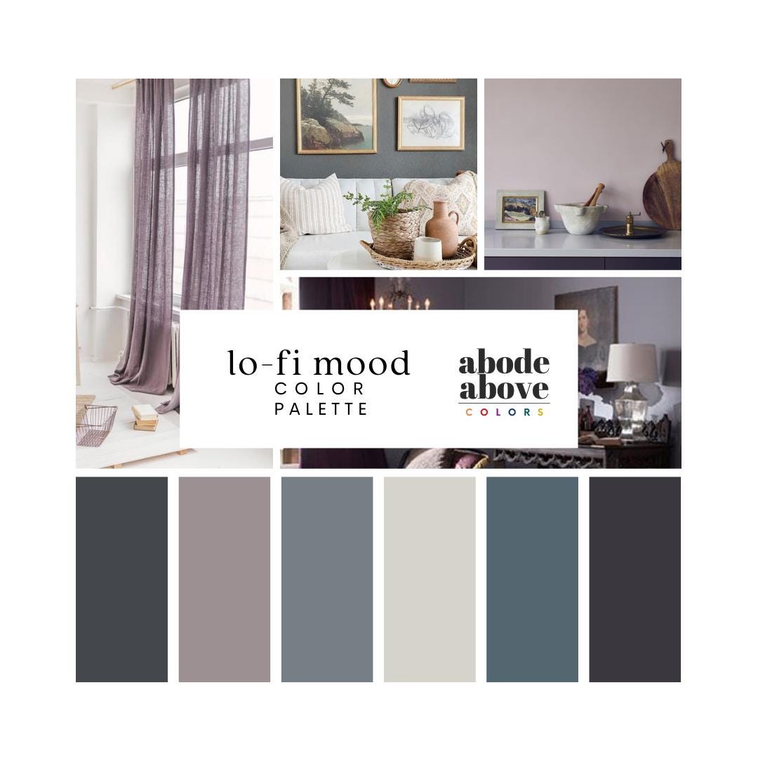 Lo-fi Mood - Home Color Palette | Sherwin Williams Whole House Color ...