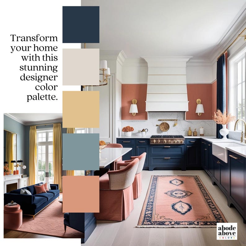 Charisma - Home Color Palette | Sherwin Williams Whole House Color Scheme | Interior Paint ...