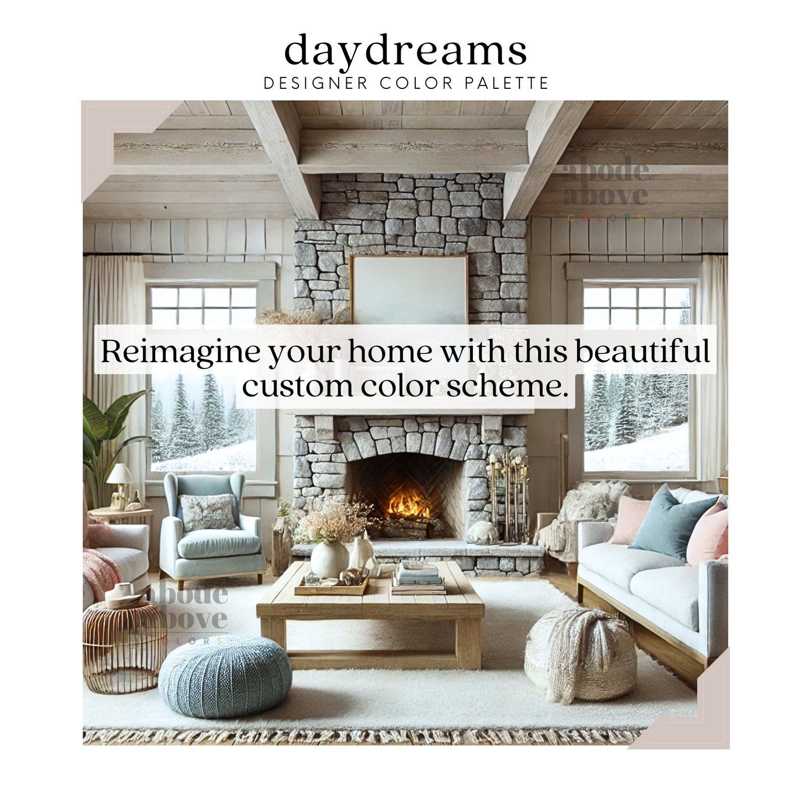 Daydreams Home Color Palette Sherwin Williams 2024 Whole House Color ...