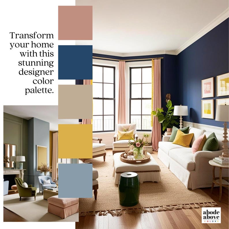 Bloom - Home Color Palette | Sherwin Williams Whole House Color Scheme ...